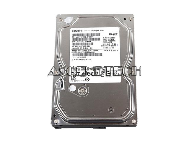 HDS721050CLA662 647466-001 | Hitachi HDS721050CLA662 500GB Sata Hdd