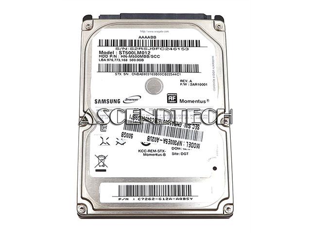 ST500LM012 HN-M500MBB/SCC | Seagate 500GB 2.5" Hdd HN-M500MBB/SCC