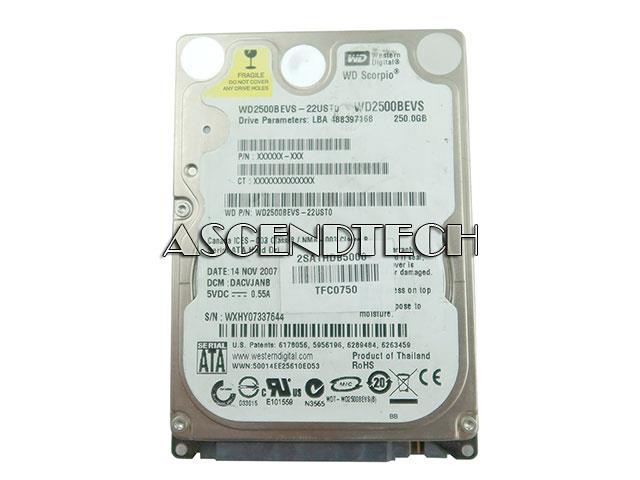 WD2500BEVS WD2500BEVS-22UST0 | Wd WD2500BEVS 250GB 2.5" Sata Hdd